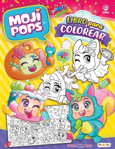 Amazon.com: Libro para colorear Moji Pops Serie Party - España ...