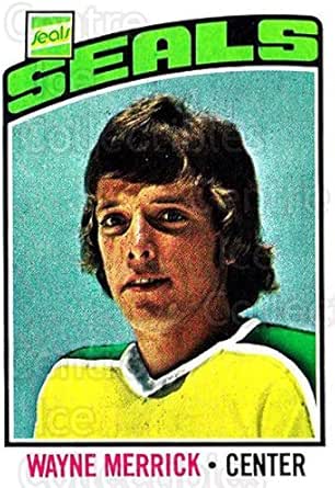 Amazon.com: (CI) Wayne Merrick Hockey Card 1976-77 Topps (base) 18 ...