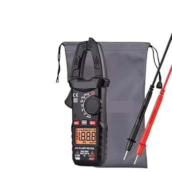 Digital Clamp Meter DC/AC Current 600A 1000A True RMS Pliers Multimeter ...