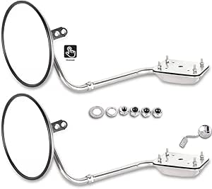 Towing Mirrors SCITOO Driver and Passenger LH RH Side Replacement Glass ...