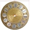 Advokingtap Vintage Wall Clock Dial Face, 180Mm Aluminium Metal Wall ...