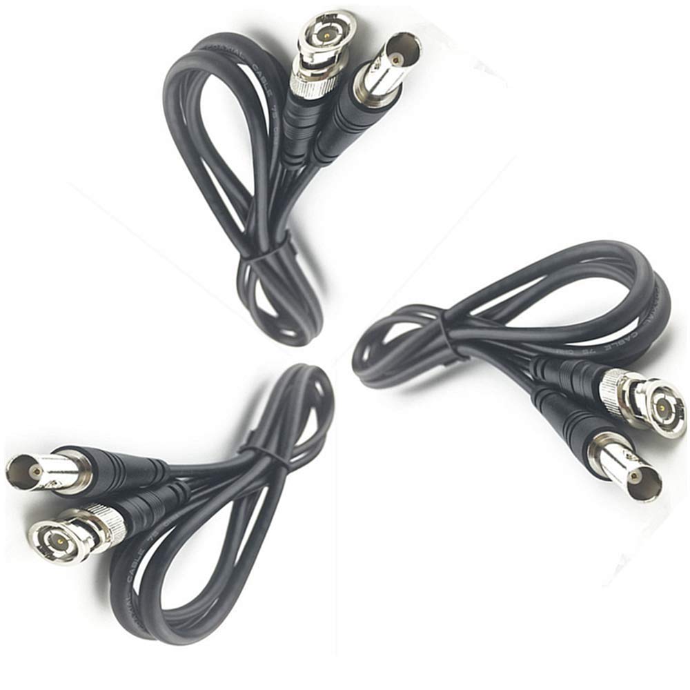 Amazon.com : Siyu Xinyi BNC Male to Female CCTV Extension Coaxial Line ...