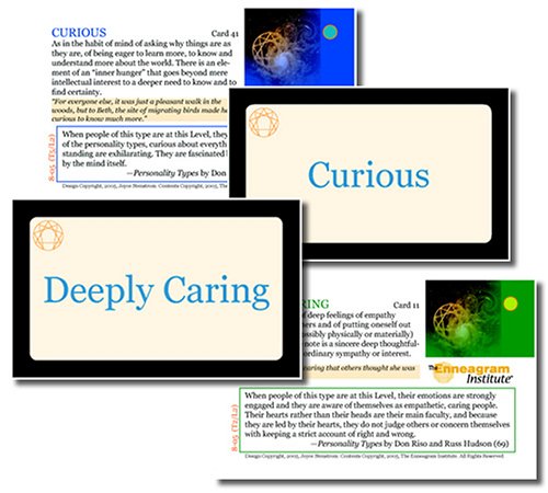 The Enneagram Cards: Don Richard Riso, Russ Hudson, Design by Joyce ...
