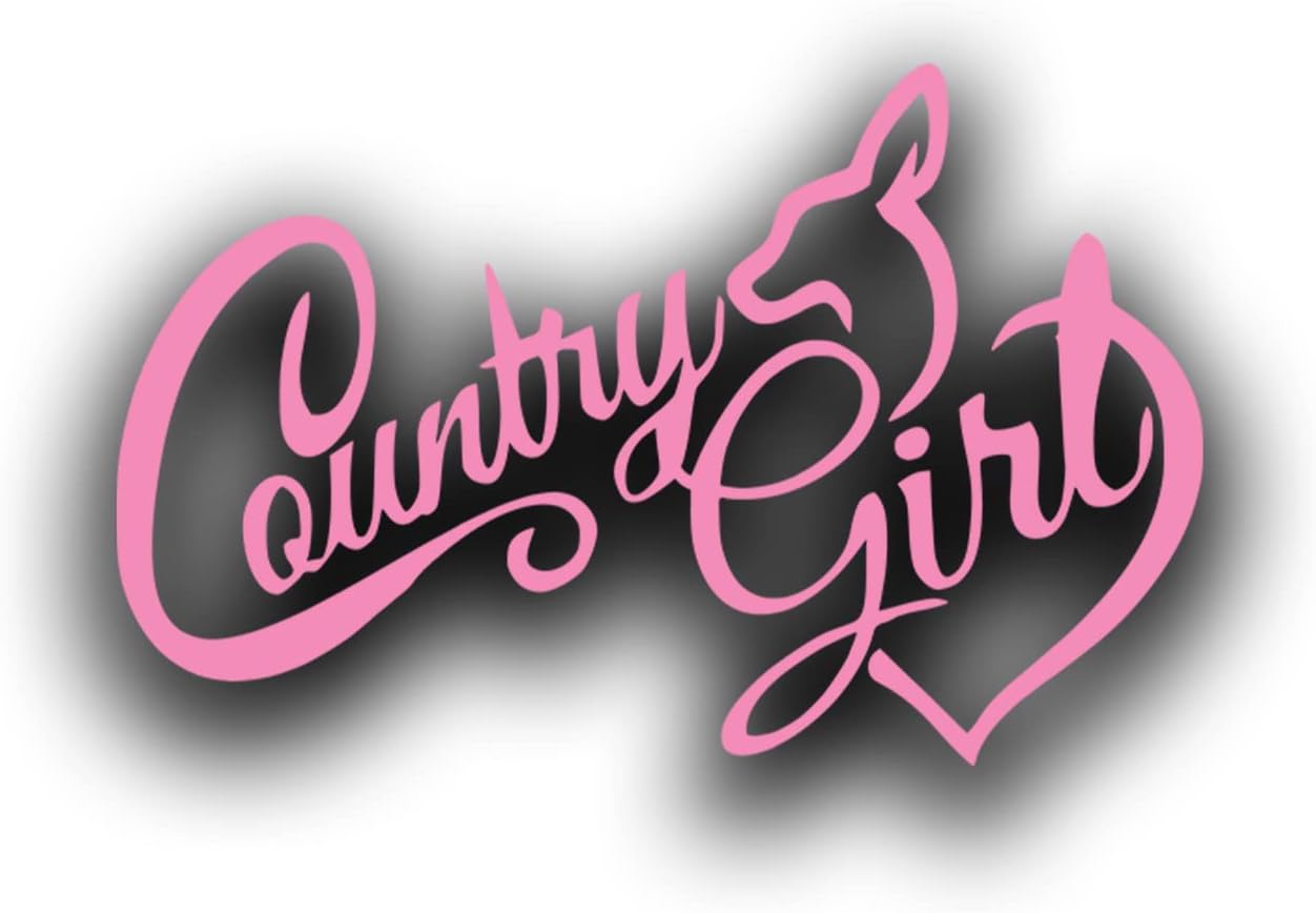 Amazon.com - Country Girl Vinyl Decal Sticker for Cars Trucks Windows ...