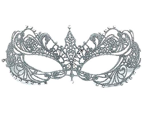 Amazon.com: DNHCLL Party Lace Mask Halloween Half Face Styling and Sexy ...