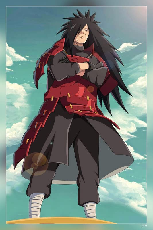 POSTERDADDY Madara Uchiha Naruto Anime Series Hd Matte Finish Paper ...