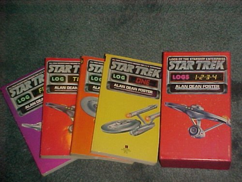 Star Trek Log 1 2 3 4 Volumes (Logs of the Starship Enterprise, 4 ...