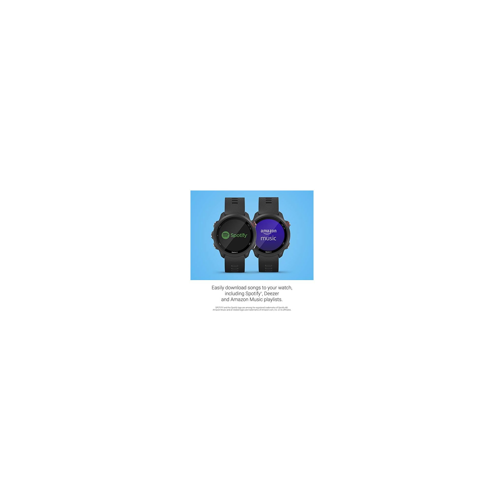 Garmin Forerunner 245 Music, GPS Running Smartwatch with Music and ...