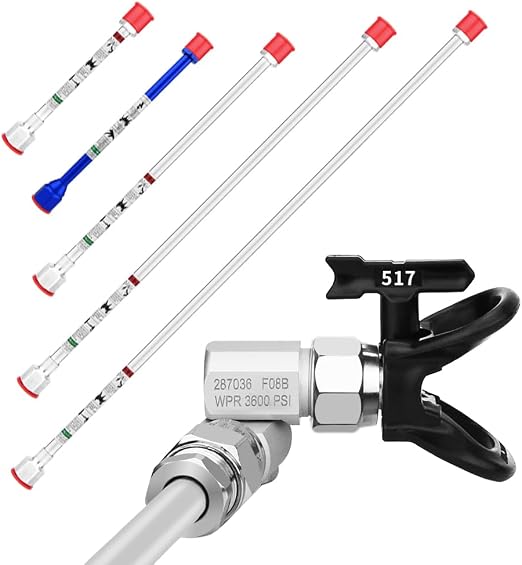 Amazon.com: Spray Freely-8 Piece Set of Extension Pole Rod,Airless ...