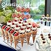 Amazon.com | Newthinking Cupcake Cones Baking Rack, 16-Cavity Stainless ...