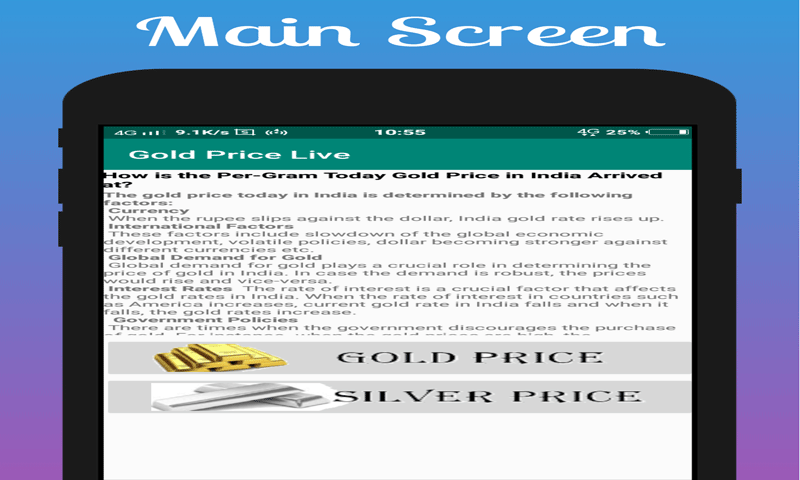 Gold & Silver Price Live:Amazon.com:Appstore for Android