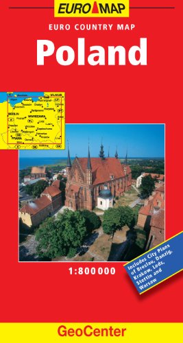 Poland GeoCenter Euro Map (GeoCenter Euro Maps): 9783829764346: Amazon ...