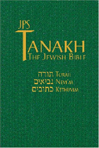 Tanakh: The Holy Scriptures (Dark Green Leatherette Edition): Amazon.co ...