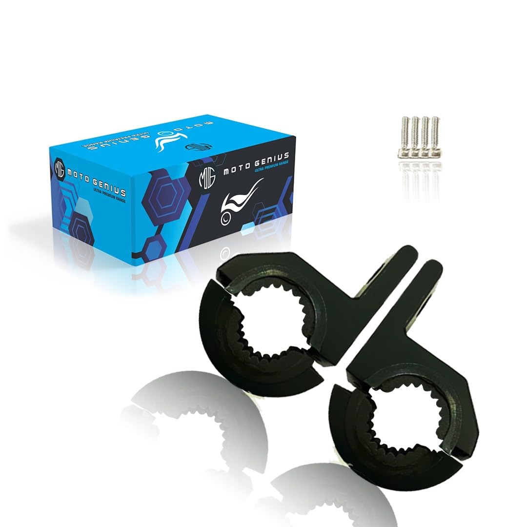 MOTO GENIUS 30MM Universal Fog Light Clamp for All Bikes | Durable ...