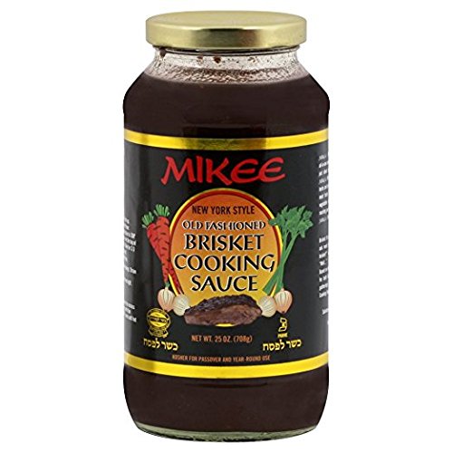 Amazon.com : Mikee Old Fashioned Brisket Cooking Sauce KFP 25 Oz. Pk Of ...