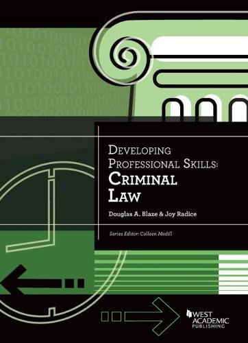 Amazon.com: Developing Professional Skills: Criminal Law: 9780314279804 ...
