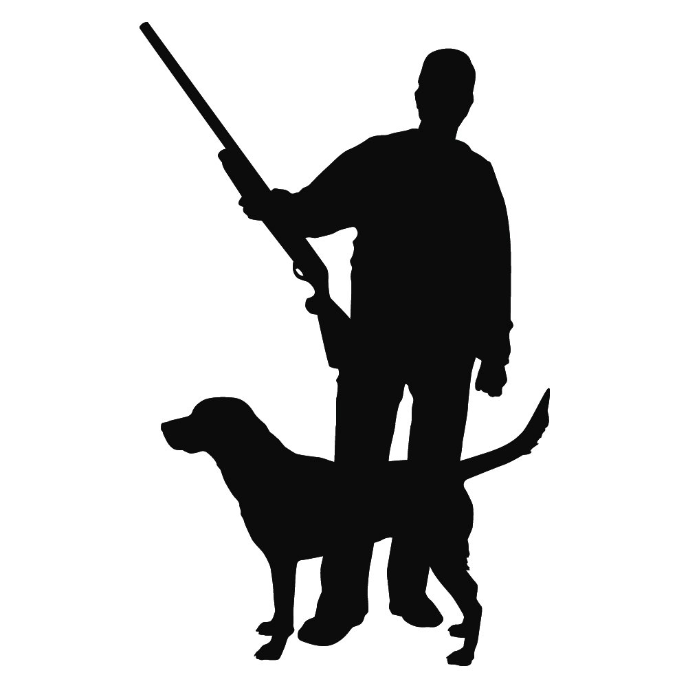 Hunting Lab Silhouette