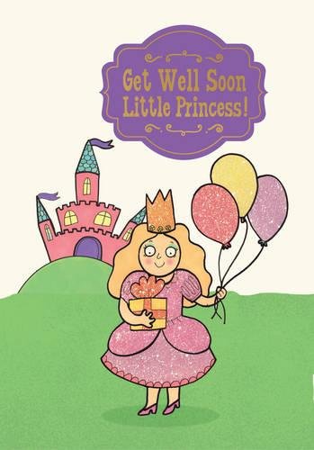 Amazon.co.jp: Little Princess - Get Well Colouring Card-Book: 6 Card ...