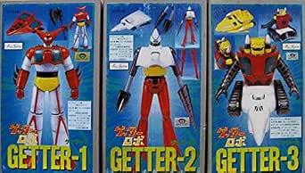 Amazon.co.jp: Getter Robot Max Factory Go Nagai All 3 Types : Toys & Games
