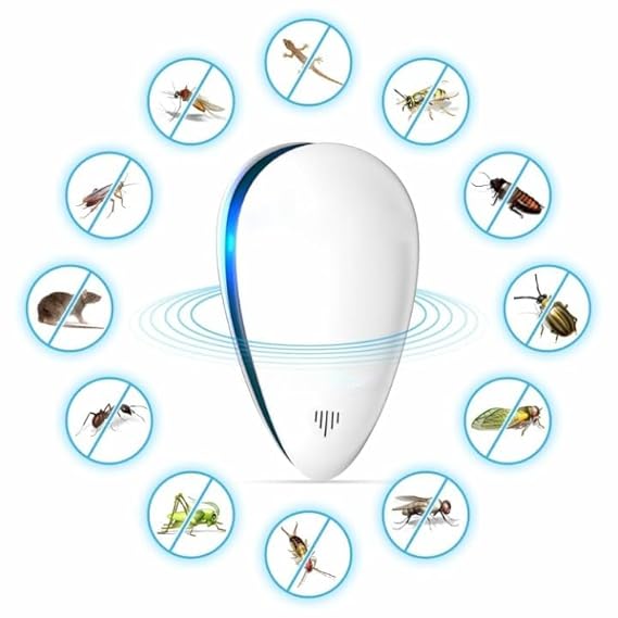 New 2025 Ultrasonic Pest Repellent Device for All Kinds of Insects ...