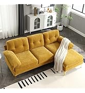 Amazon.com: Oversized Cloud Couch Sectional Sofa for Living Room, 124.8 ...