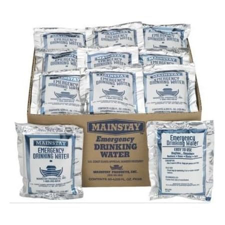 Emergency Drinking Water (30 Packets/case) 9 Lbs - Emergency Water ...