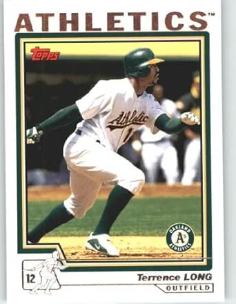 Amazon.com: 2004 Topps Baseball Card #65 Terrence Long : Collectibles ...