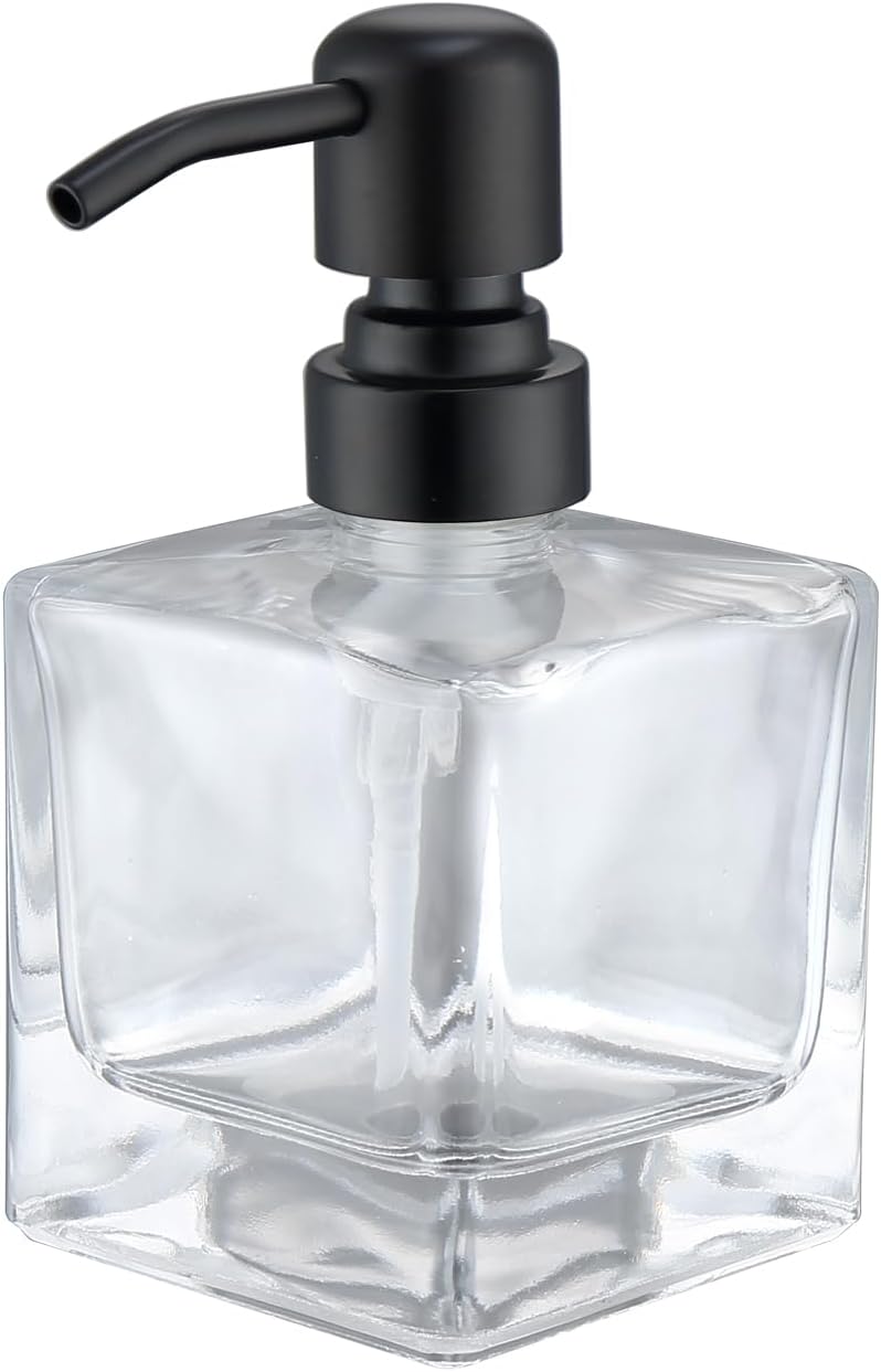 Amazon.com: Acrylic Lucite Curved Square Tapered Soap Lotion Dispenser ...