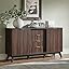 Amazon.com - T4TREAM Fluted Buffet Cabinet, 60" Modern Sideboard with Sliding Doors & 4 Drawers ...