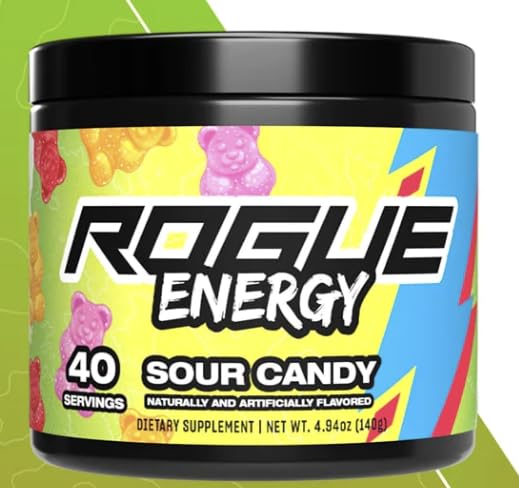 Amazon.com : Rogue Energy Energy Drink Powder for Long Gaming Hours ...