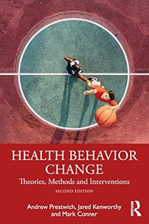 Amazon.com: Health Behavior Change: 9781032298603: Prestwich, Andrew ...