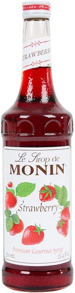 Amazon.com: Monin - Strawberry Syrup, Mild and Sweet, Great for ...