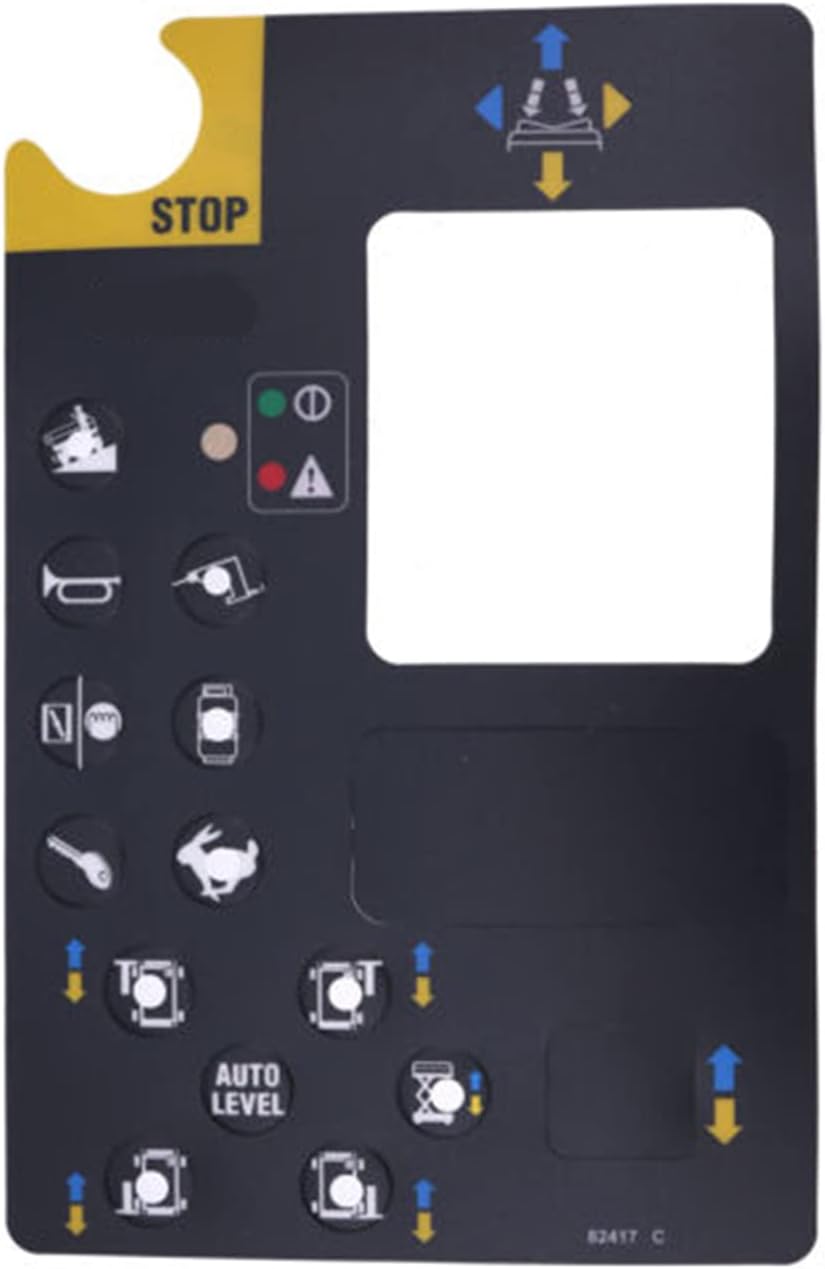 Amazon.com: 82471 82471gt Platform Control Panel Decal Used for Genie ...