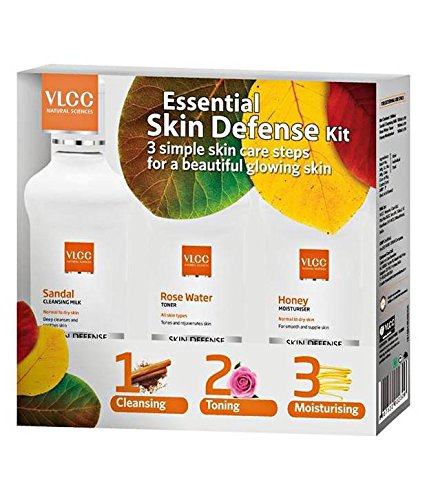 VLCC Essential Skin Defence Kit 381 gm: VLCC: 9788888855554: Amazon.com ...