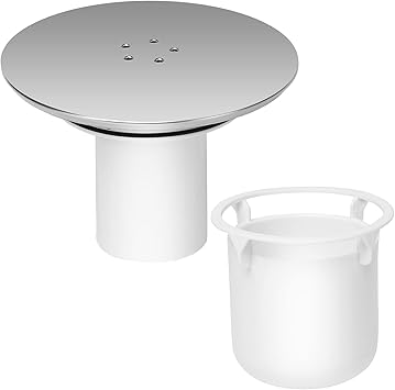 Shower Drain Cover, PHUNAT Shower Waste Drain Cap Tube, 90mm/115mm ...