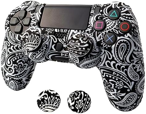 Skin for Ps4 Controller, Anti-Slip Silicone Shell Cover Case with 2pcs ...