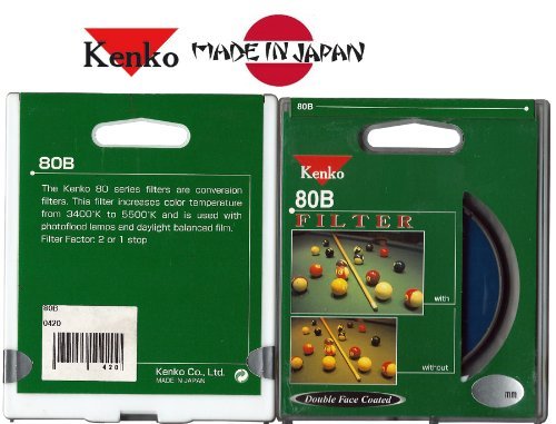 Buy KENKO JAPAN 72mm 80A FILTER Color Correction Filter. increase Color ...