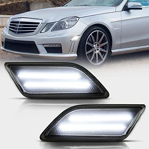 Turn Signal D-Lumina Lights For Mercedes W204 - Smoked Lens Replacement ...