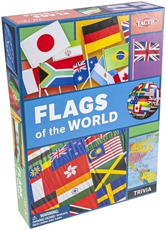 Amazon.com: Tactic Flags of The World Family Card Game - Educational ...
