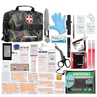 Surviveware 119 Pcs Comprehensive Premium Survival First Aid Kit ...