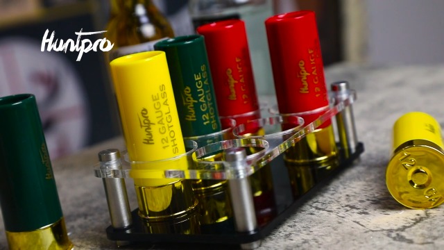 Watch HUNTPAL 12 Gauge Shotgun Shell Shot Glass Set of 6 on Amazon Live