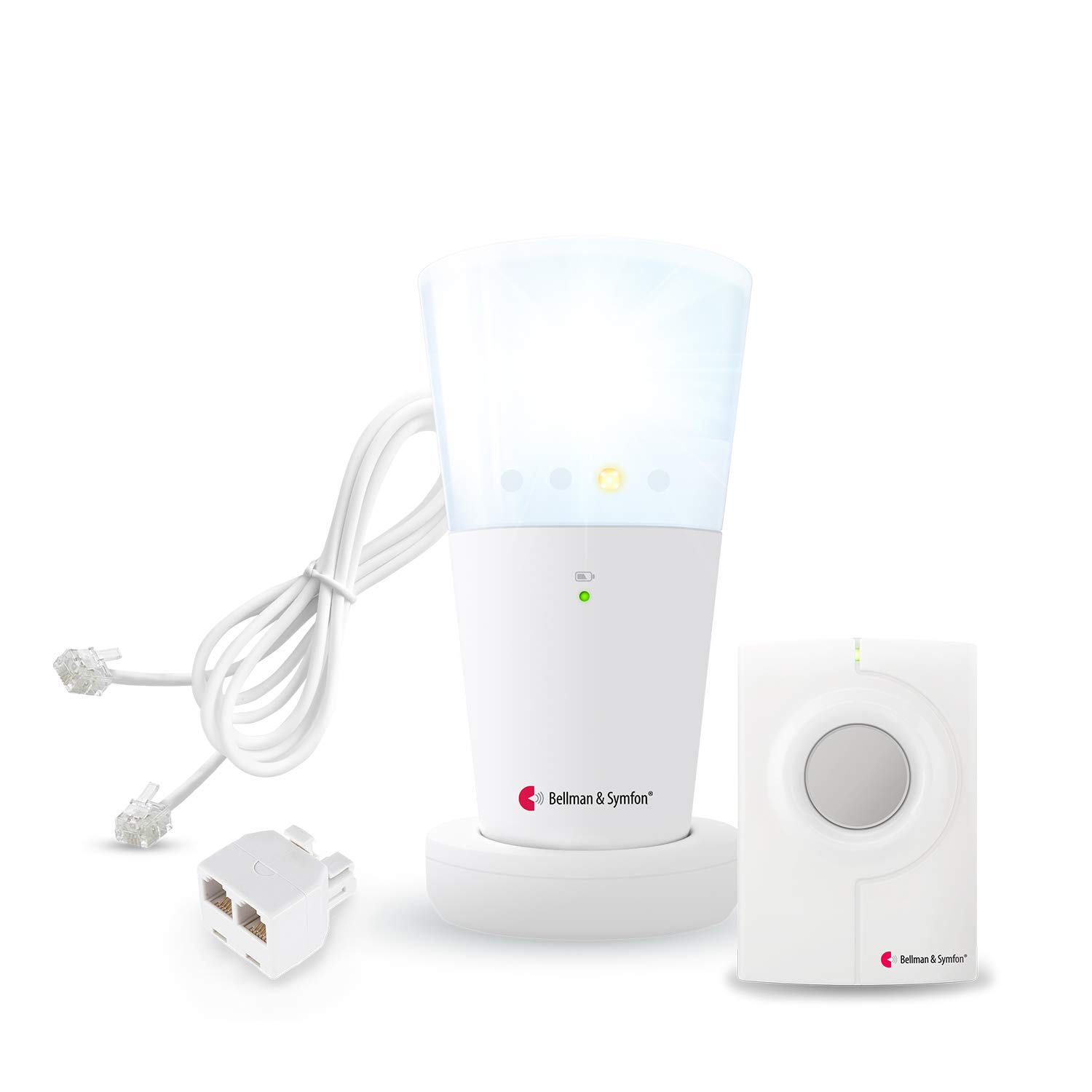 Bellman & Symfon Push Button Wireless Alarm – Flashing Light ...