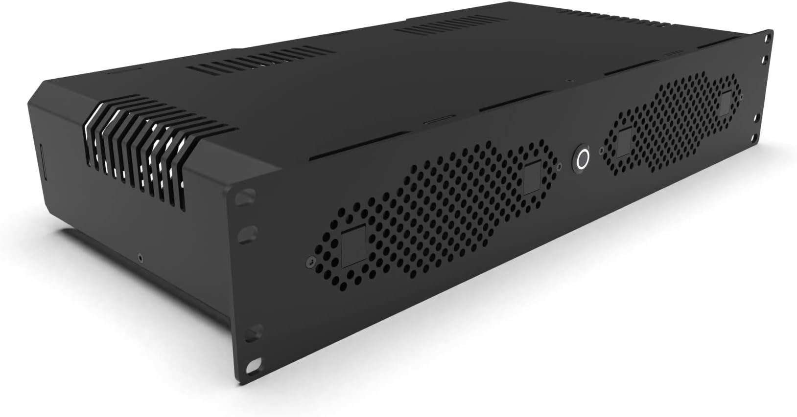 Amazon.com: 19 inch Mini-ITX Case 2U Rack Mount Short Depth : Electronics