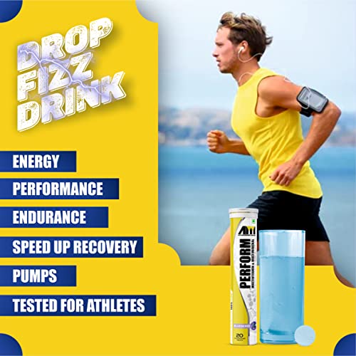 Advance MuscleMass Perform Multivitamin and Multimineral Effervescent ...