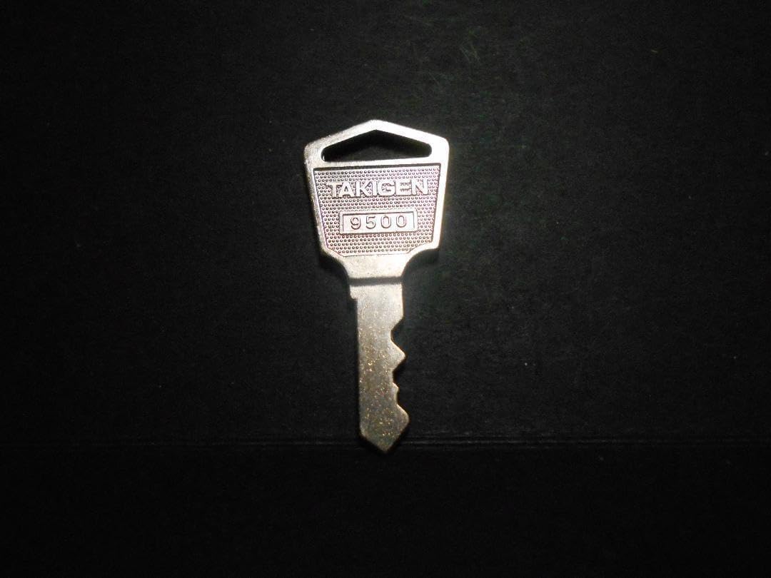 Amazon.co.jp: 9500 タキゲン 9500番 キー 1本 TAKIGEN 9500 KEY : DIY・工具・ガーデン