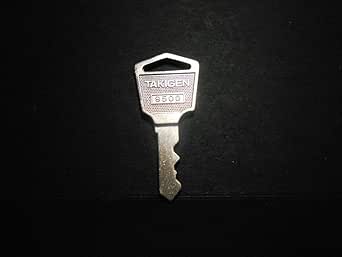 Amazon.co.jp: 9500 タキゲン 9500番 キー 1本 TAKIGEN 9500 KEY : DIY・工具・ガーデン