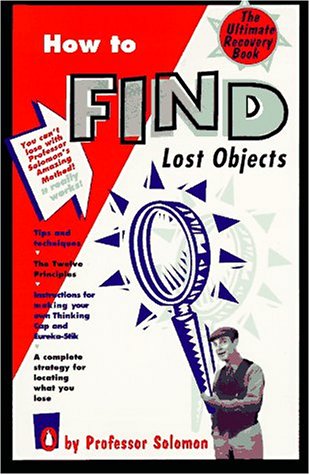 How to Find Lost Objects: Professor Solomon: 9780140242126: Amazon.com ...