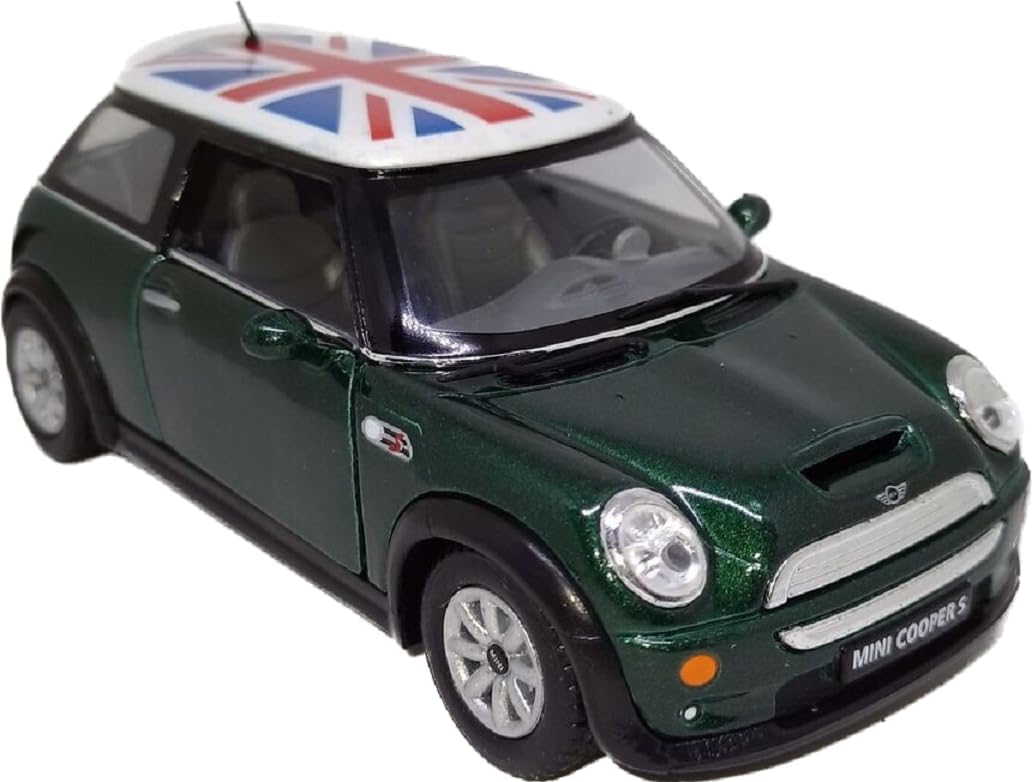 Amazon.com: KiNSMART Mini Cooper S 5inch 1:28 Scale Die Cast Metal ...