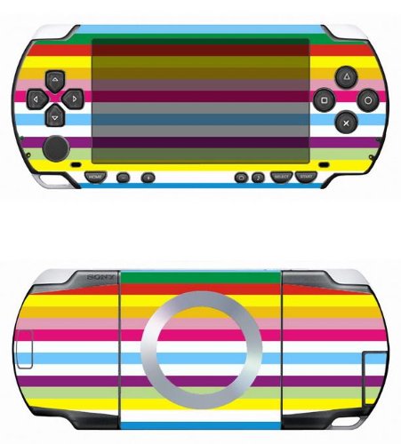 Amazon.com: Rainbow Vinyl Decal Skin Sticker for Sony PSP 1000 : Video ...