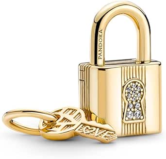 Amazon | チャーム パンドラ 760088C01 Candado y Llave | チャーム 通販